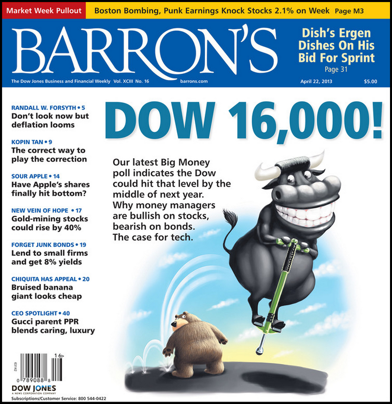 A Tale of Two Barron's Covers - Dr. Phil Pearlman